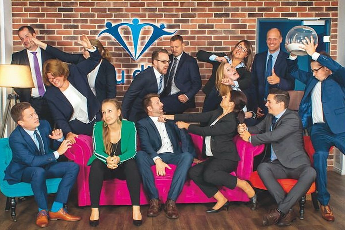 Die Spinner von blau direkt